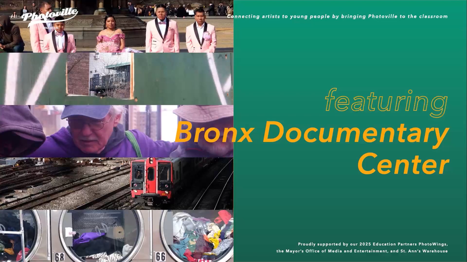 2025 Youth Artist Exchange Panel: Bronx Documentary Center – Photoville